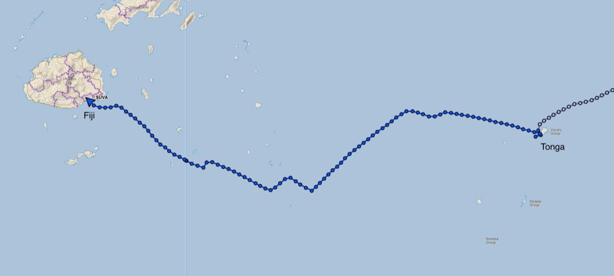 Tonga, Fiji, Australia! - Speck